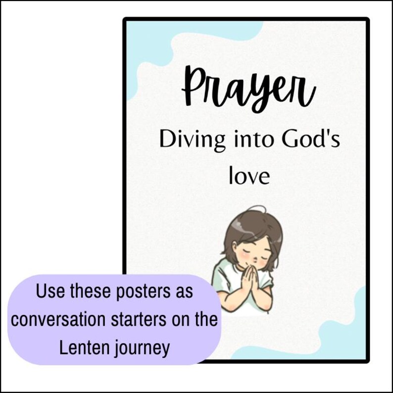 Catholic Lent Posters – Prayer, Fasting & Almsgiving | 3 Pillars of ...