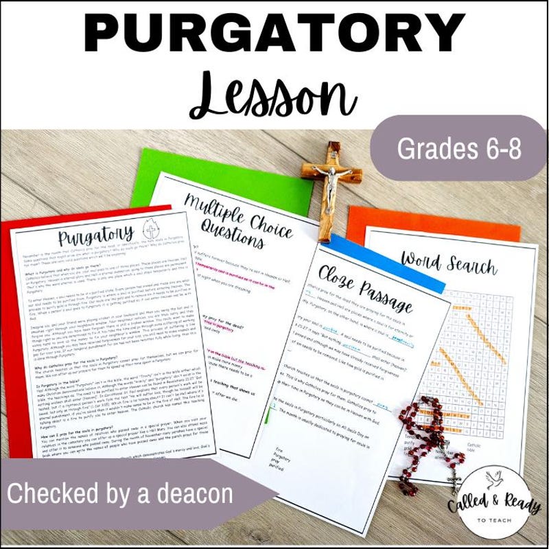 Purgatory for Kids - Etsy