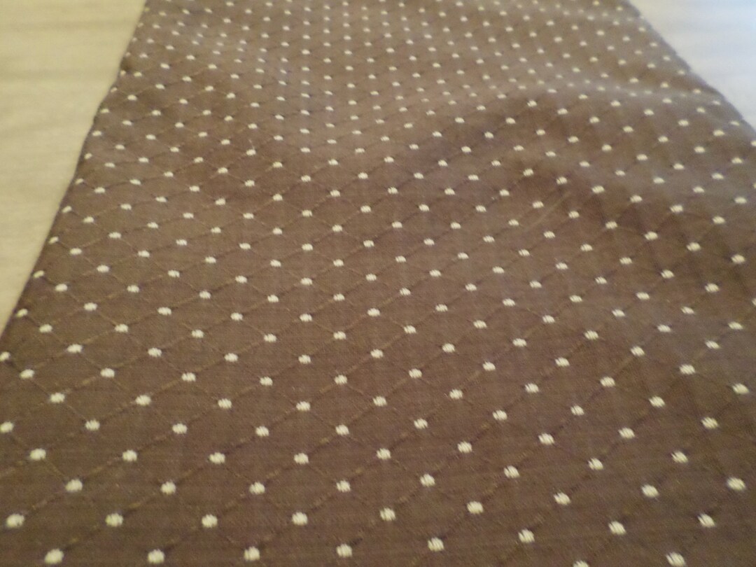 Brown Polka Dot Door Draft Stopper, Cotton Fabric, 41 Inch (unfilled ...
