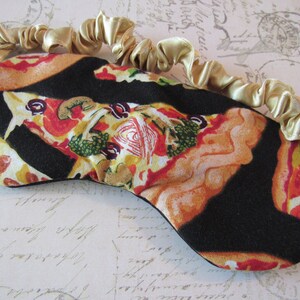 Pick Your Slice Pizza Sleep Mask // Cotton & Satin Eye Mask - Etsy