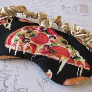 Pick Your Slice Pizza Sleep Mask // Cotton & Satin Eye Mask - Etsy