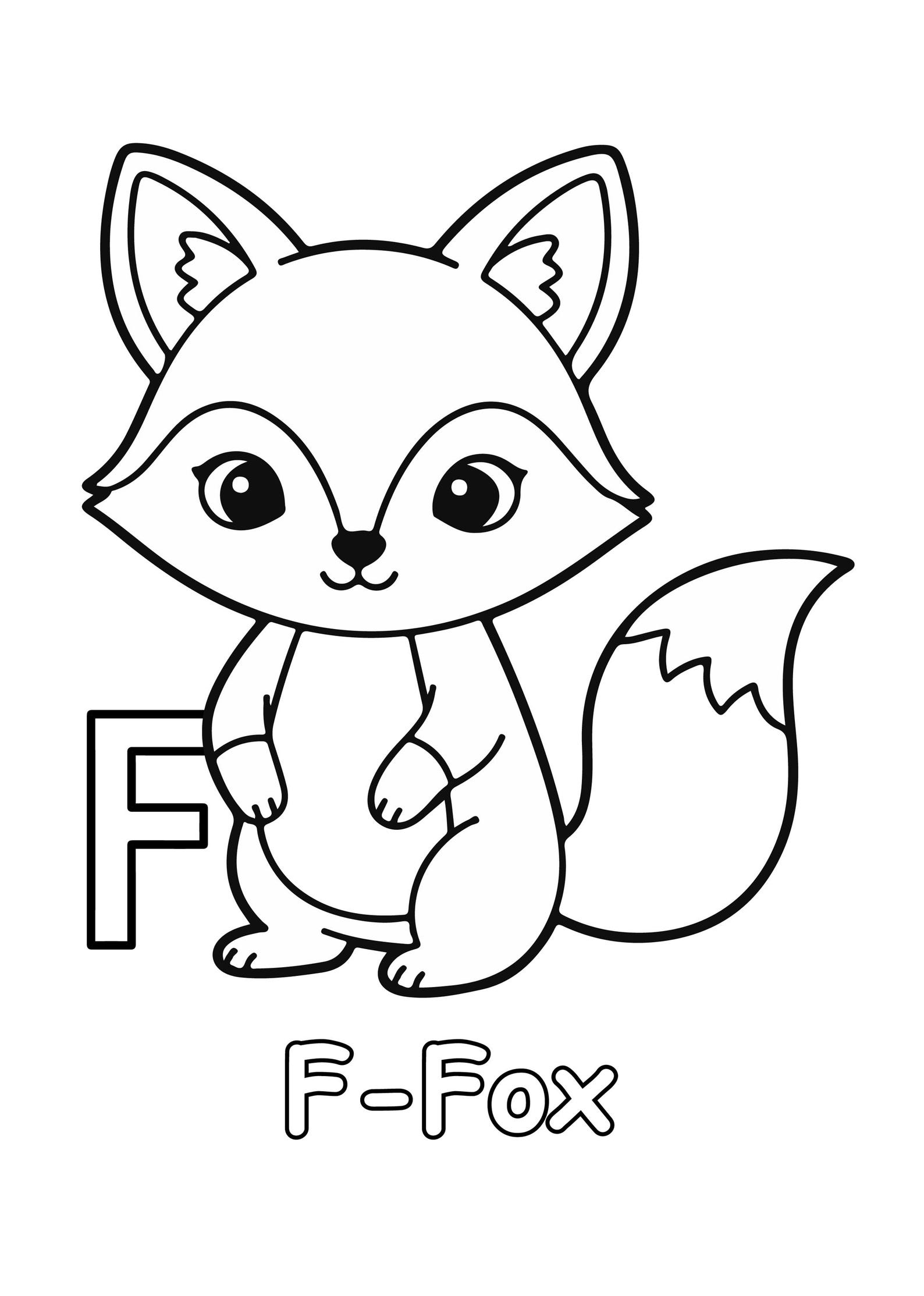 Animal Alphabet Coloring Book for Kids - A to Z Printable (PDF) - Etsy
