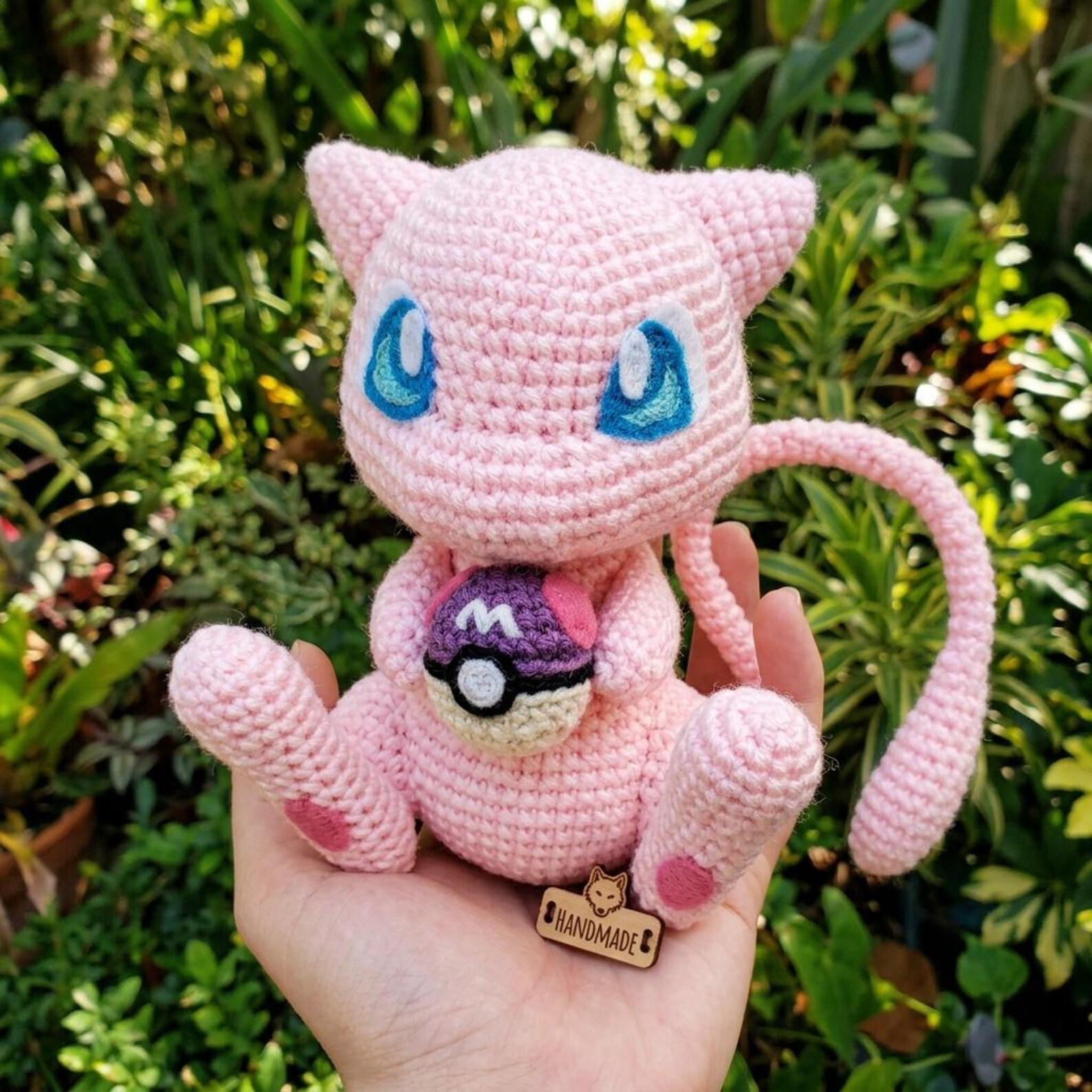 Crochet Mew Amigurumi Pattern, Easy Beginner Toy, Double Crochet Stitch ...