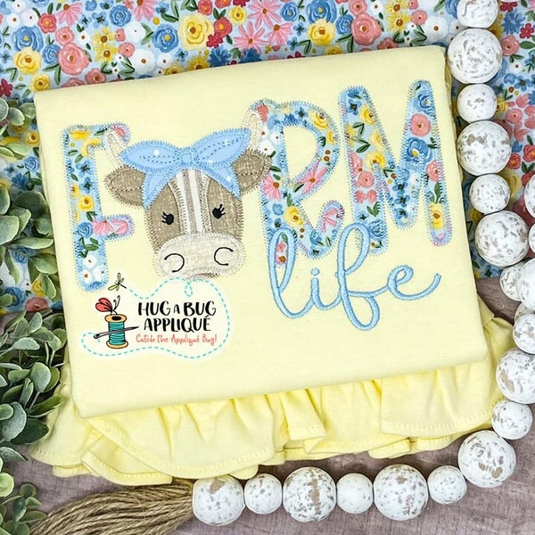 Farm Applique - Etsy