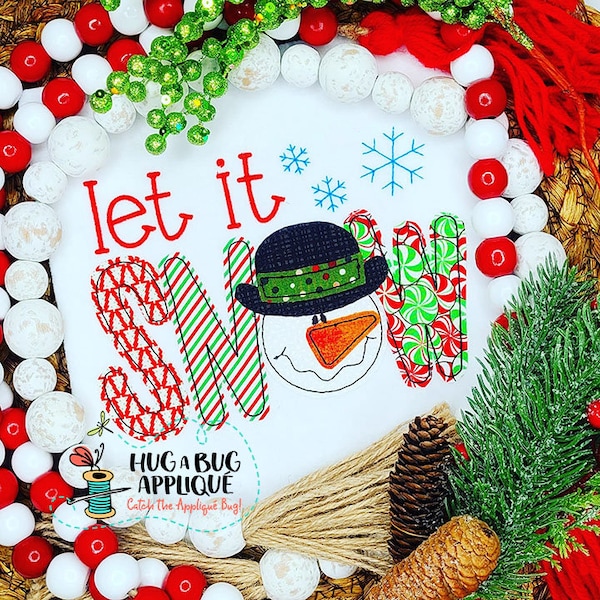 Let It Snow Banner - Etsy