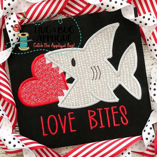 Shark Applique - Etsy