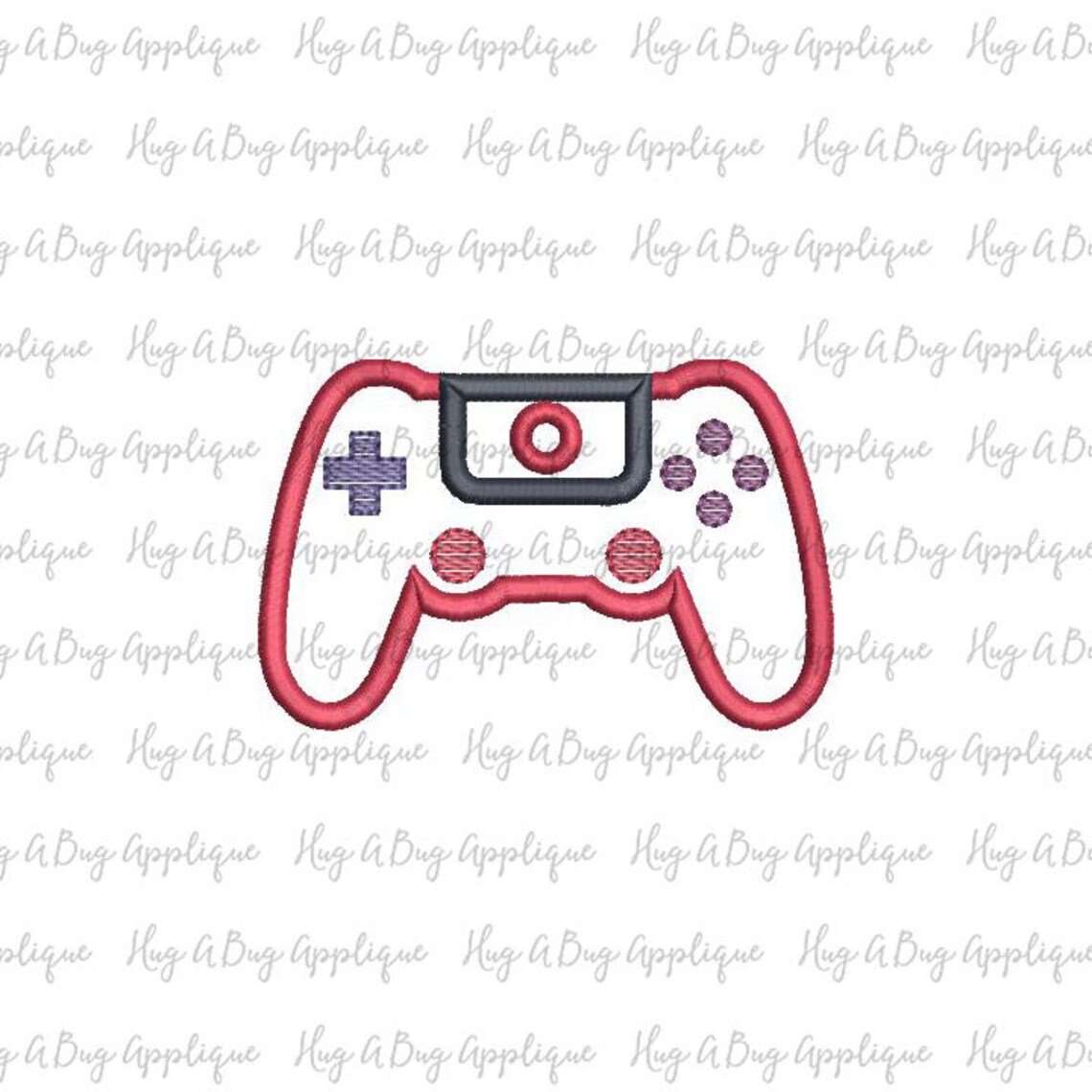 Game Controller Bag Tag in the Hoop Applique Design 4 - Etsy