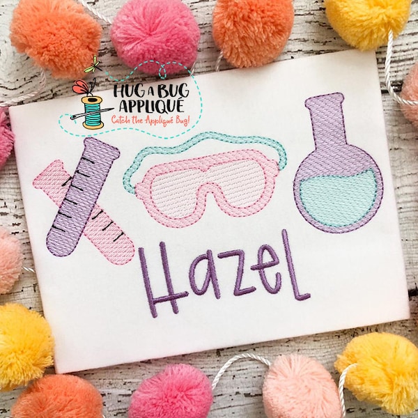 Science Embroidery - Etsy Australia