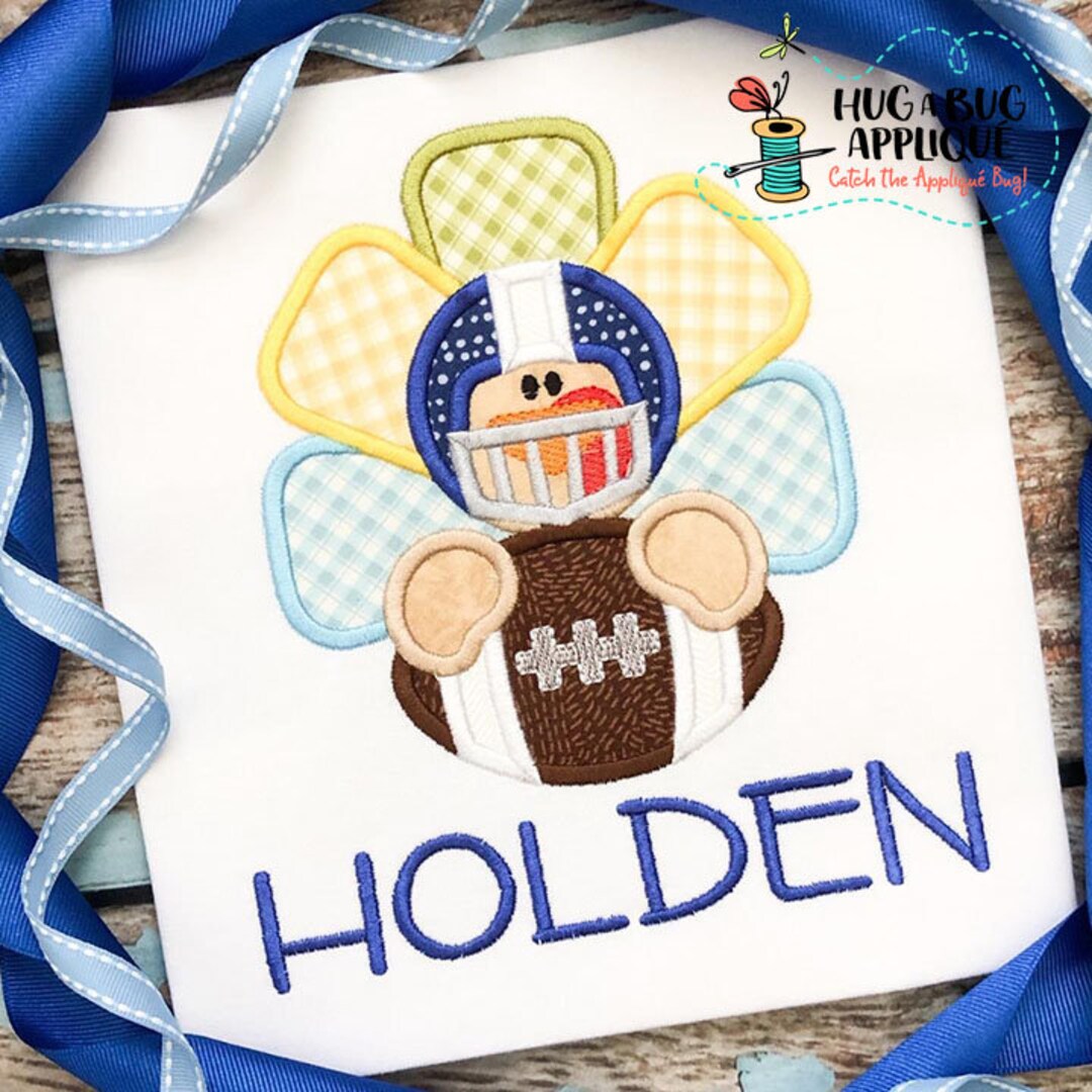 Turkey Helmet Satin Stitch Applique Design 5x7 6x10 8x8 8x12 - Etsy