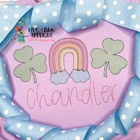 Lucky Happy St. Patricks Day Embroidery Design, 3 Sizes, Instant ...