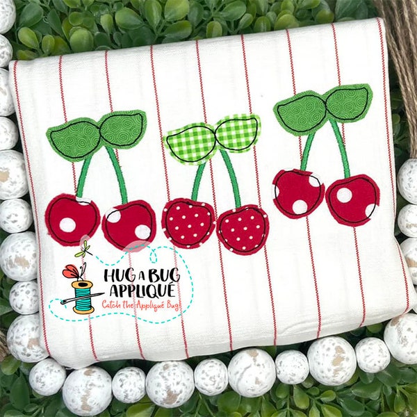Cherry Applique - Etsy