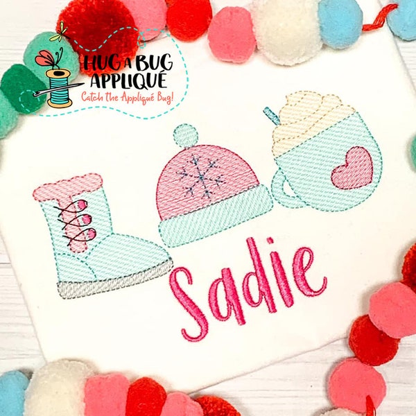 Winter Embroidery - Etsy