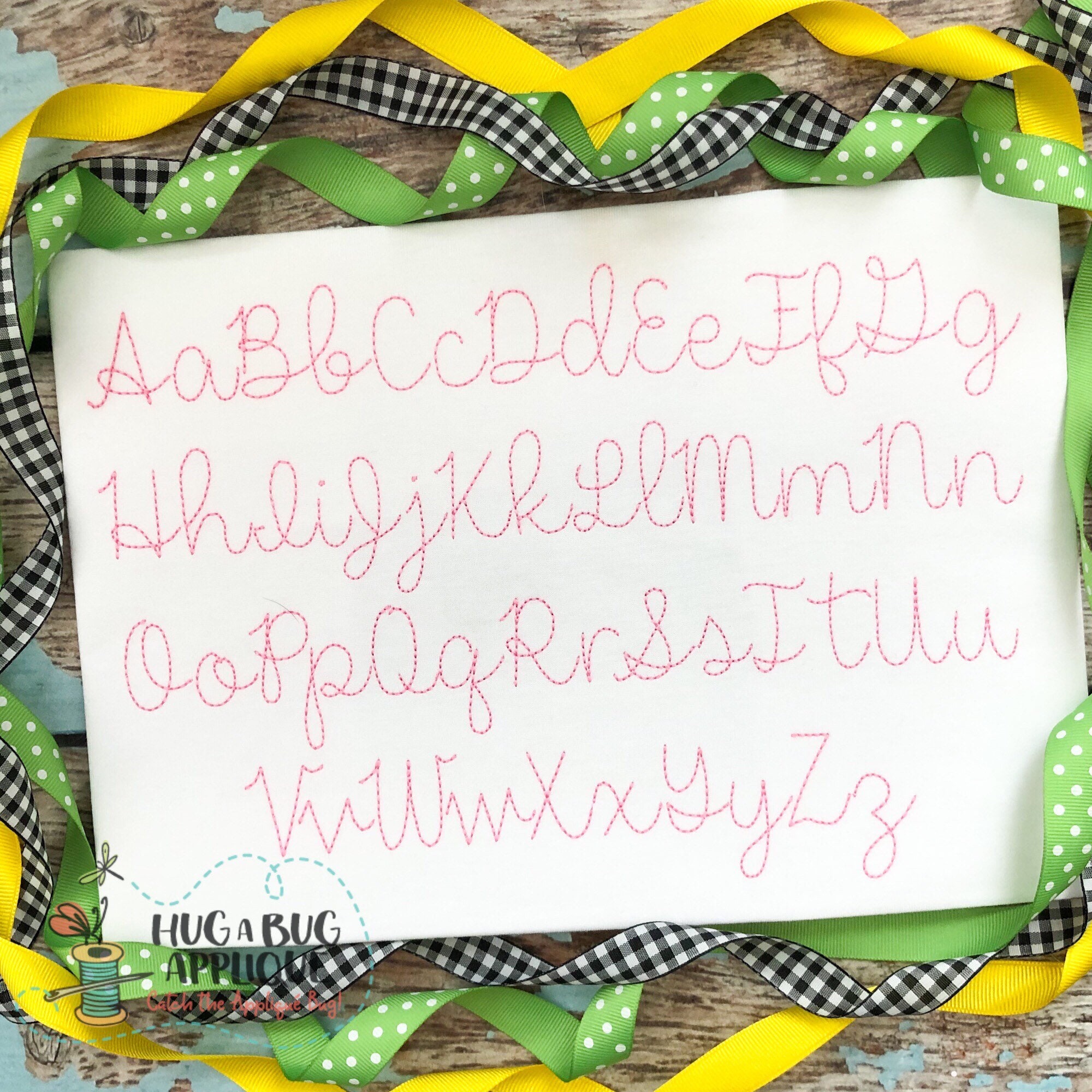 Dear Agatha Floss Stitch Embroidery Font 1 1.5 | Etsy