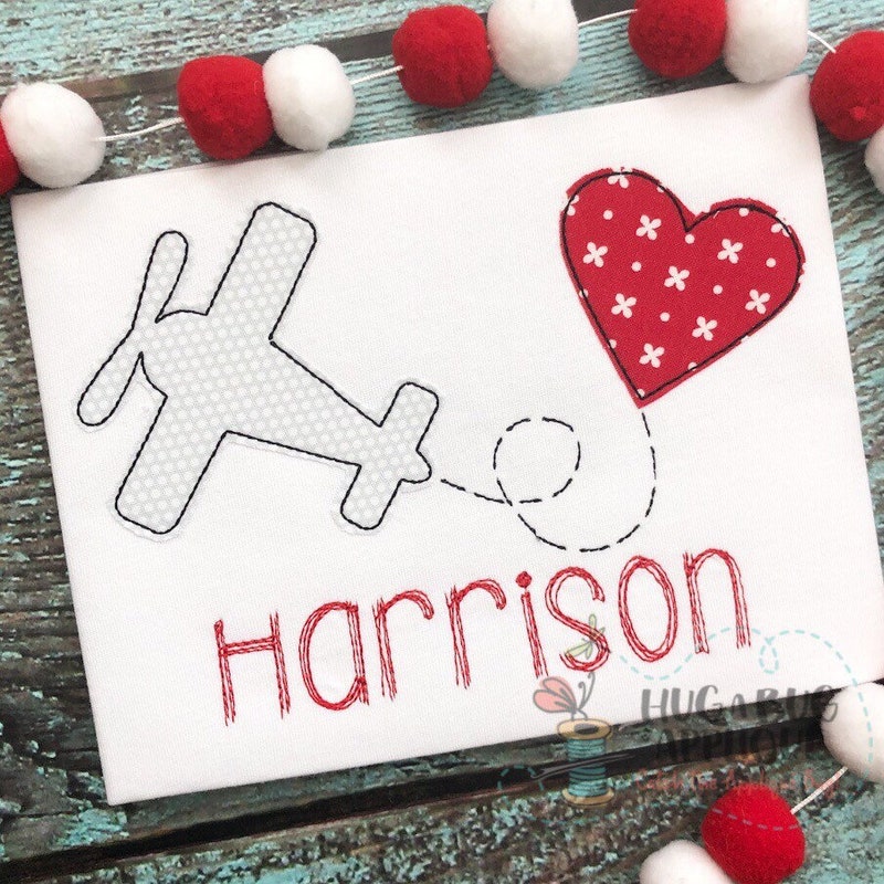 Plane Applique - Etsy