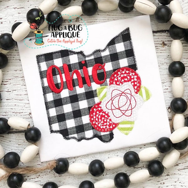 State Applique - Etsy