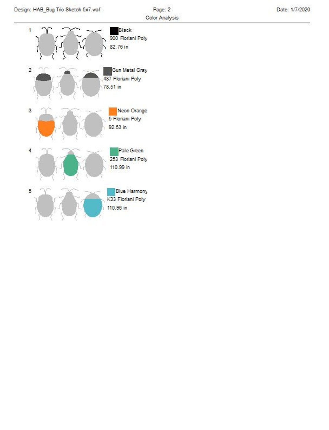 Bug Trio Sketch Stitch Embroidery Design 5x7 6x10 8x8 9x9 8x12 - Etsy