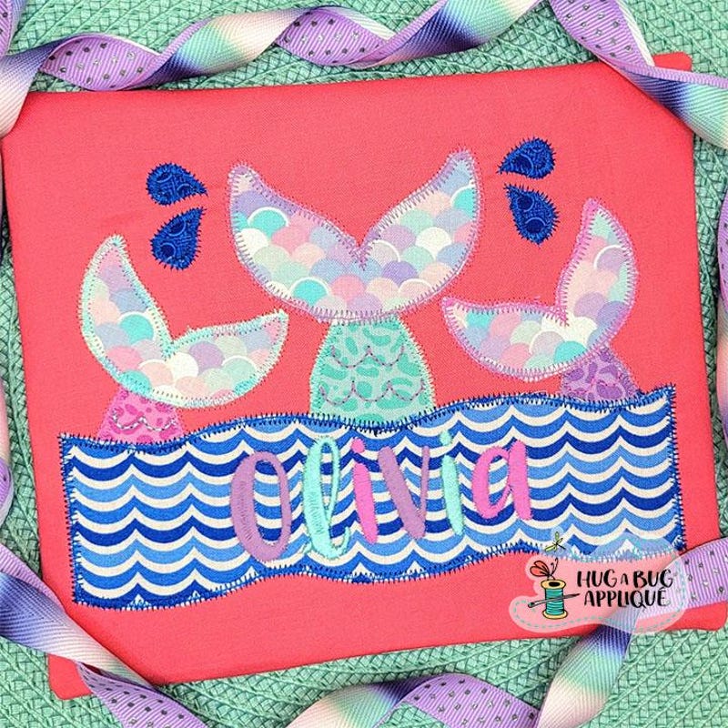 Wave Applique - Etsy