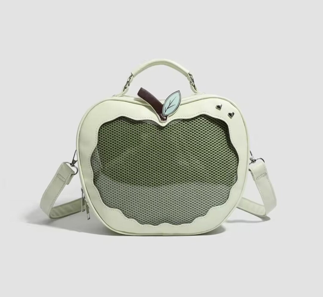 Apple Ita Bag Kawaii – Clear Window Backpack for Pins & Plush | Cute ...