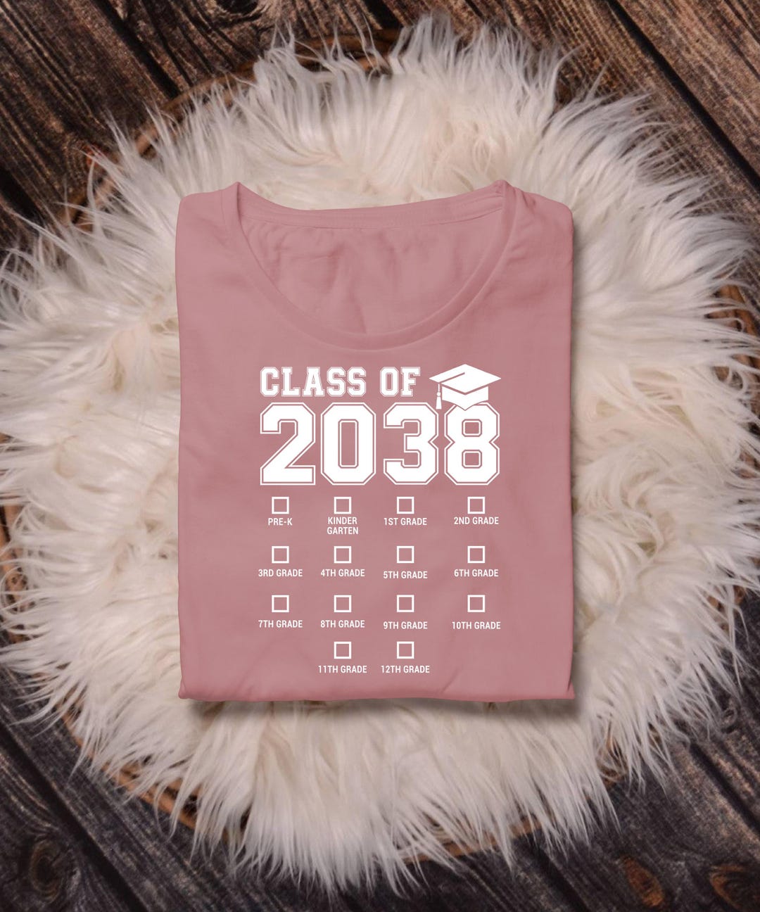Class of 2038 PNG | First Day of School Shirt Design | Kindergarten ...