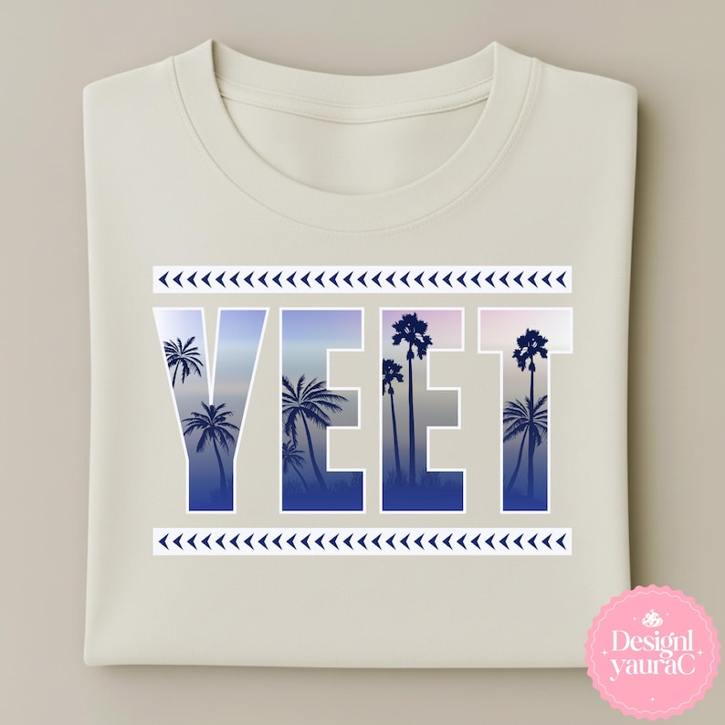 Yeet PNG | Yeet SVG | Funny Meme Slang Graphic | Tropical Palm Tree ...