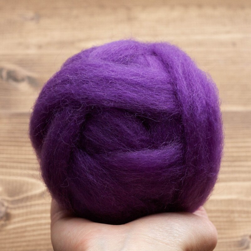 Purple Wool - Etsy
