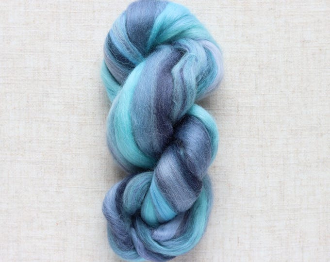 Starry Night Merino Wool Roving for Needle Felting, Wet Felting ...