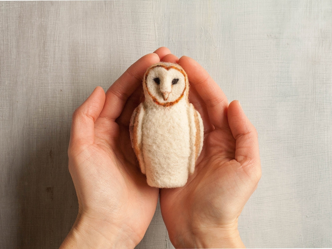 Needle Felting Tutorial Barn Owl PDF Instructions Only Digital Download ...