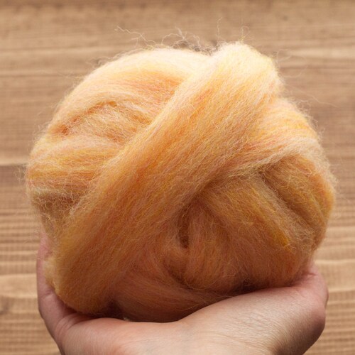 Marble Gray Wool Roving for Needle Felting Wet Felting | Etsy