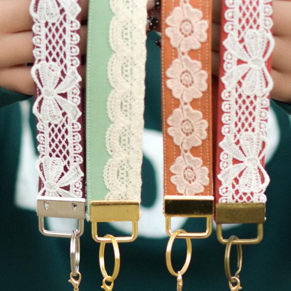 Lace Keychain - Etsy