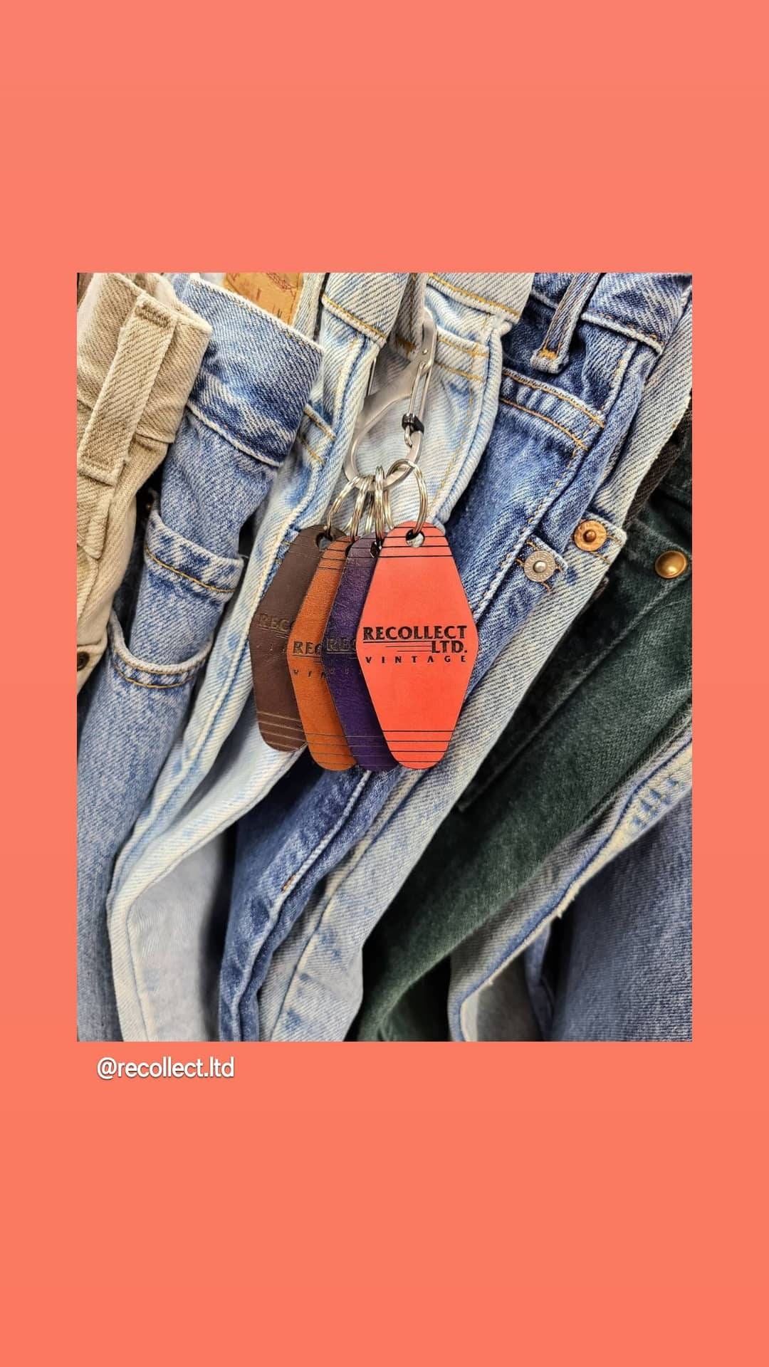 Vintage Style Custom Leather Keychains. - Etsy