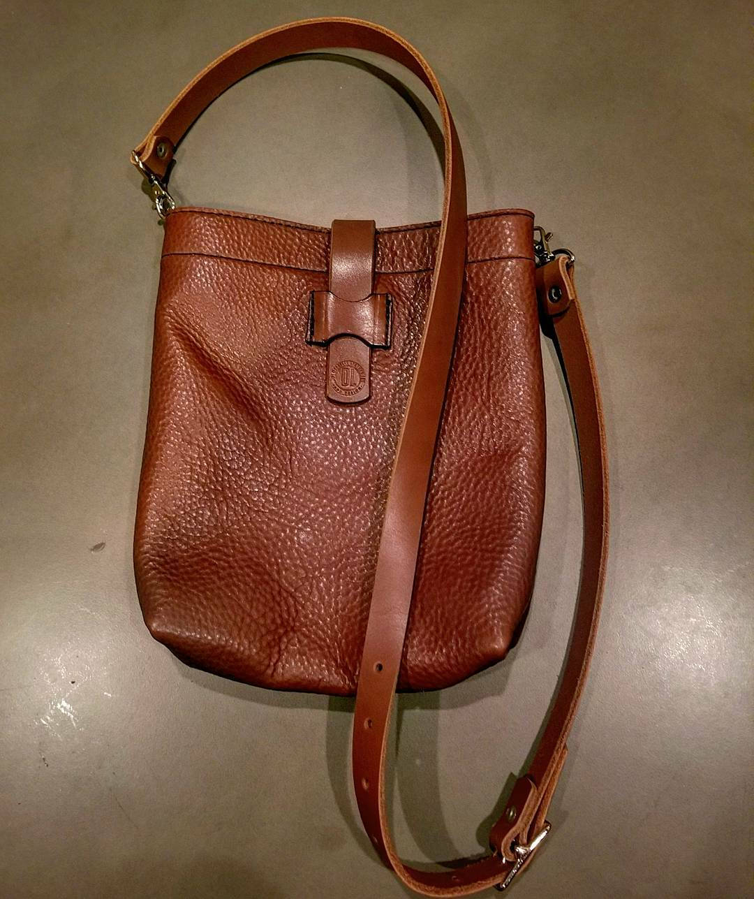 Slim Leather Crossbody Handbag - Etsy
