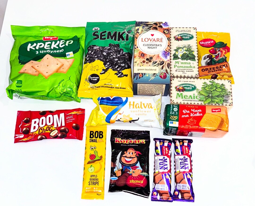 Box With Ukrainian Sweets - Etsy