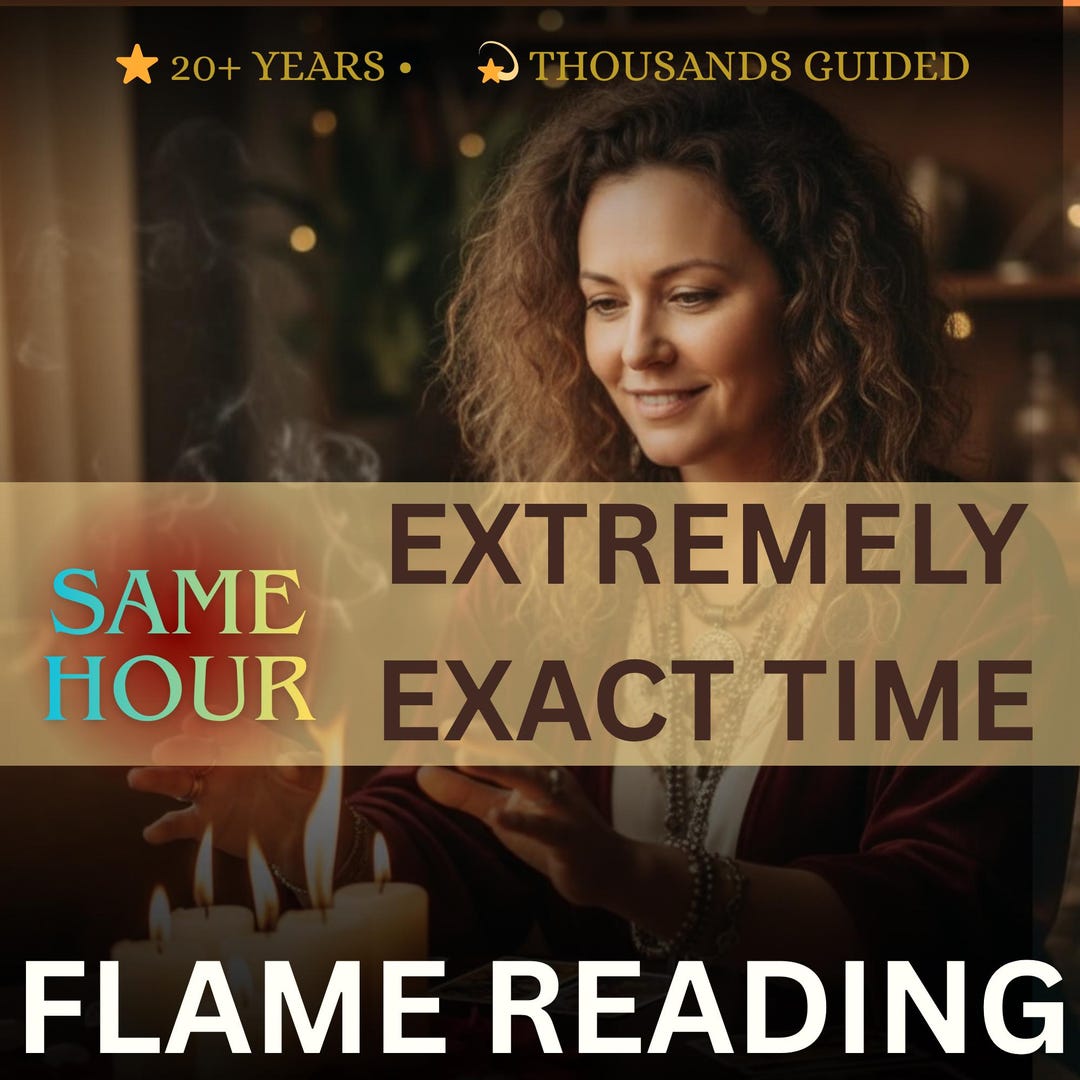 Same Hour Flame Reading, Detailed Timing Prediction (PDF Report) - Etsy