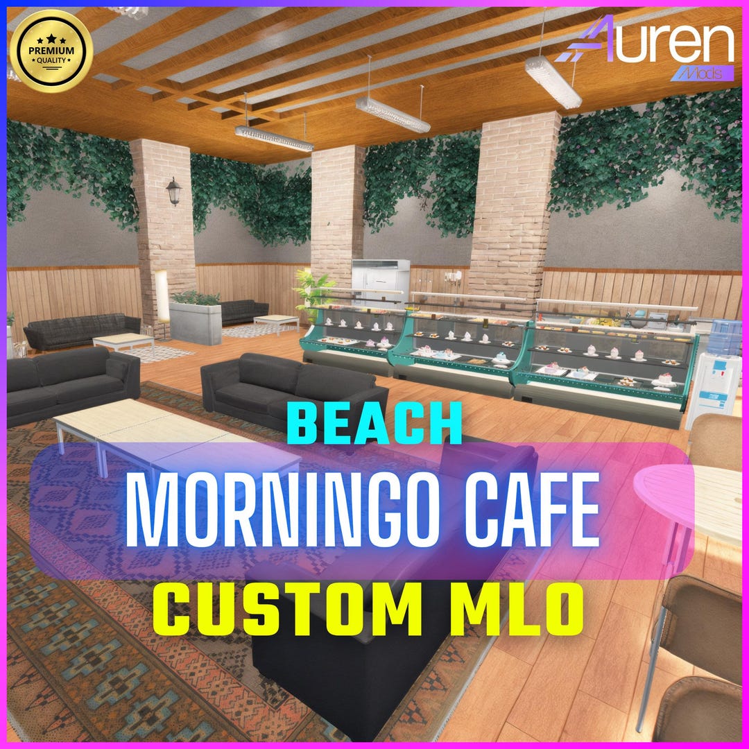 Beachside Cafe Fivem MLO: Custom Roleplay Map, Morningo Beach Cafe ...