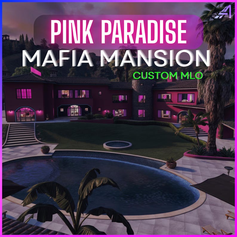 Fivem Mafia Mansion MLO: Pink Paradise Villa Add-on - Etsy New Zealand