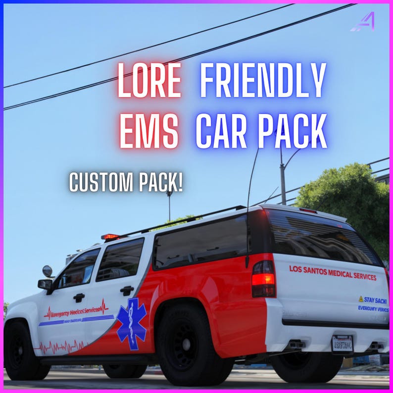Custom EMS Car Pack for Fivem: Lore-friendly Emergency Vehicles - Etsy ...
