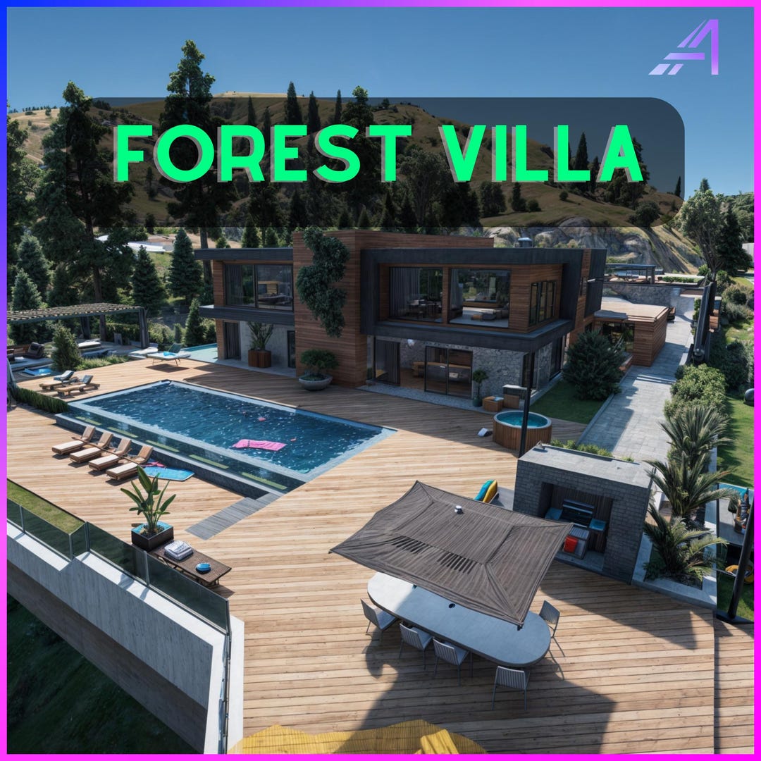 Forest Villa MLO | Mansão de Luxo FiveM | Mapa de RPG personalizado ...