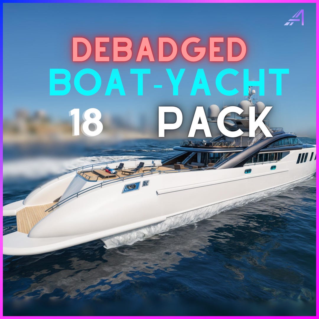 Fivem Watercraft Pack | Debadged Boats - Yachts | Unbranded Cars ...