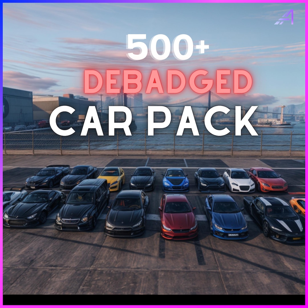 500+ Fivem Debadged Car Pack | Fivem Ready Vehicle Collection | Price ...