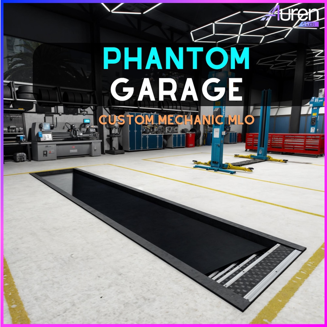 Buy Phantom Garage | Fivem MLO | Fivem Dealership | Mechanic Map ...