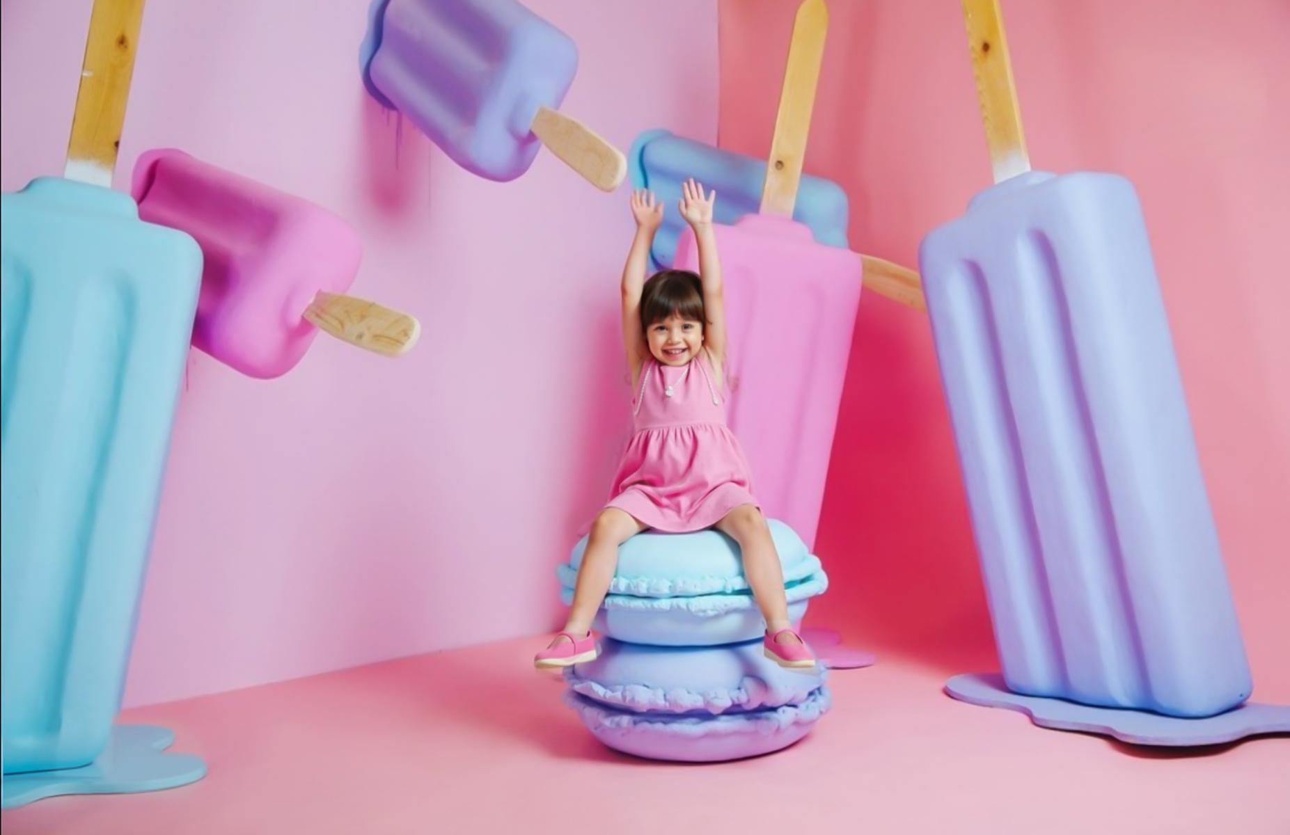 Giant Pastel Popsicle Prop: Handmade Candyland Party Decor - Etsy