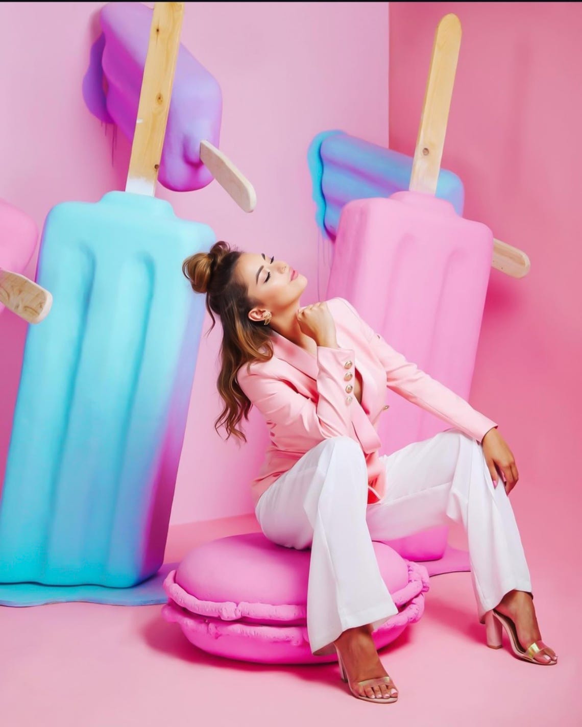 Giant Pastel Popsicle Prop: Handmade Candyland Party Decor - Etsy