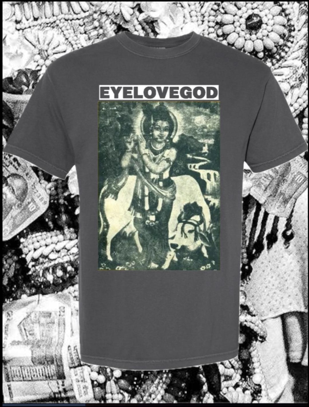 EYELOVEGOD "heart of a Gopi" Shirt - Etsy