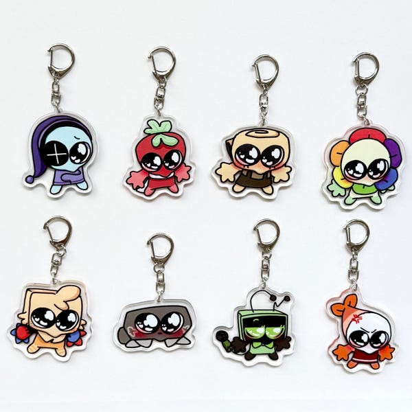 Dandy World Keychain - Etsy