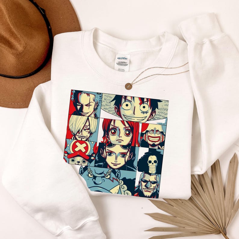 One Piece Whitebeard Hoodie - Anime Manga Pullover - Etsy