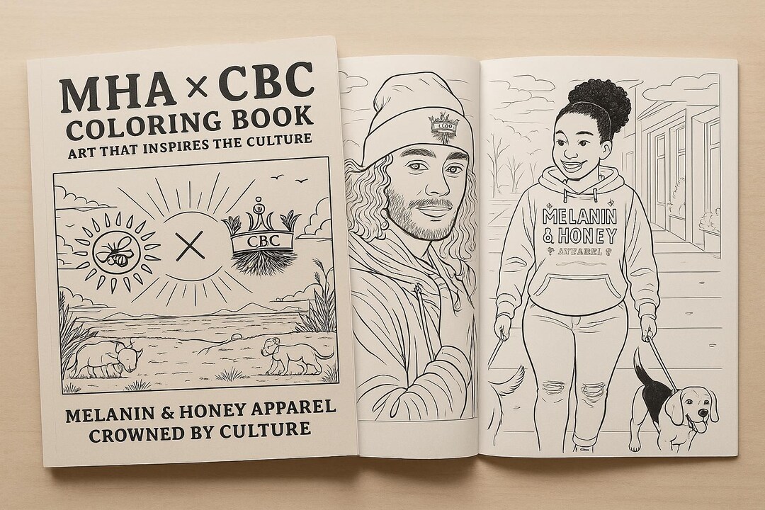 MHA X CBC Coloring Book - Etsy