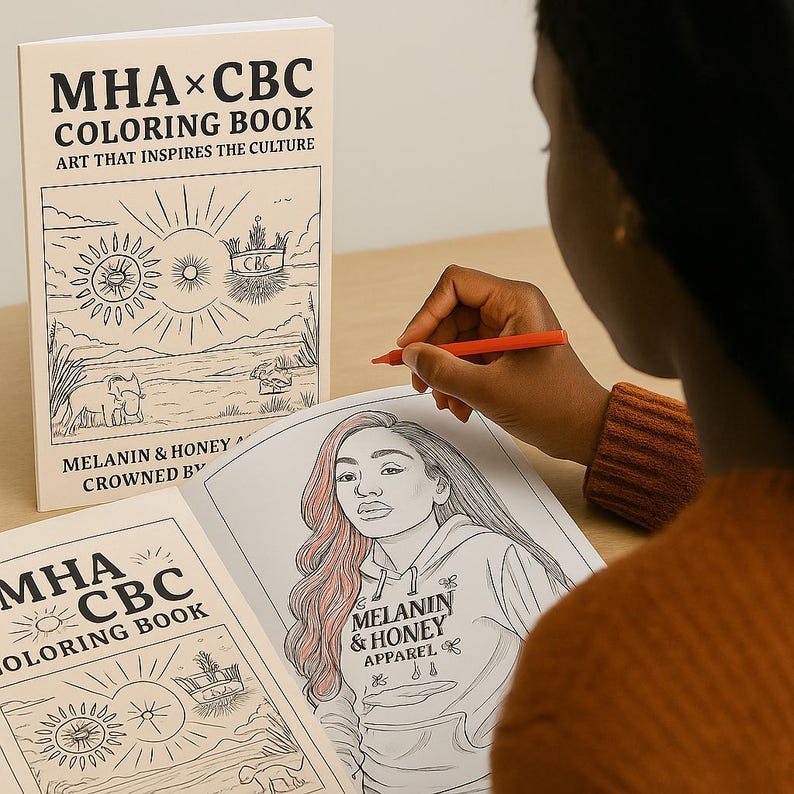 MHA X CBC Coloring Book - Etsy