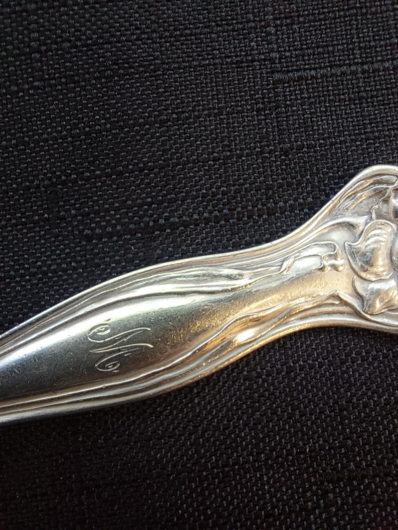 Rogers & Bro A1 "mystic" 1903 Berry Spoon Monogram M - Etsy