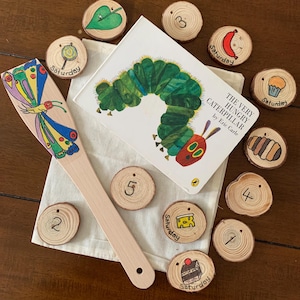 The Very Hungry Caterpillar Story Bag With Props - Etsy