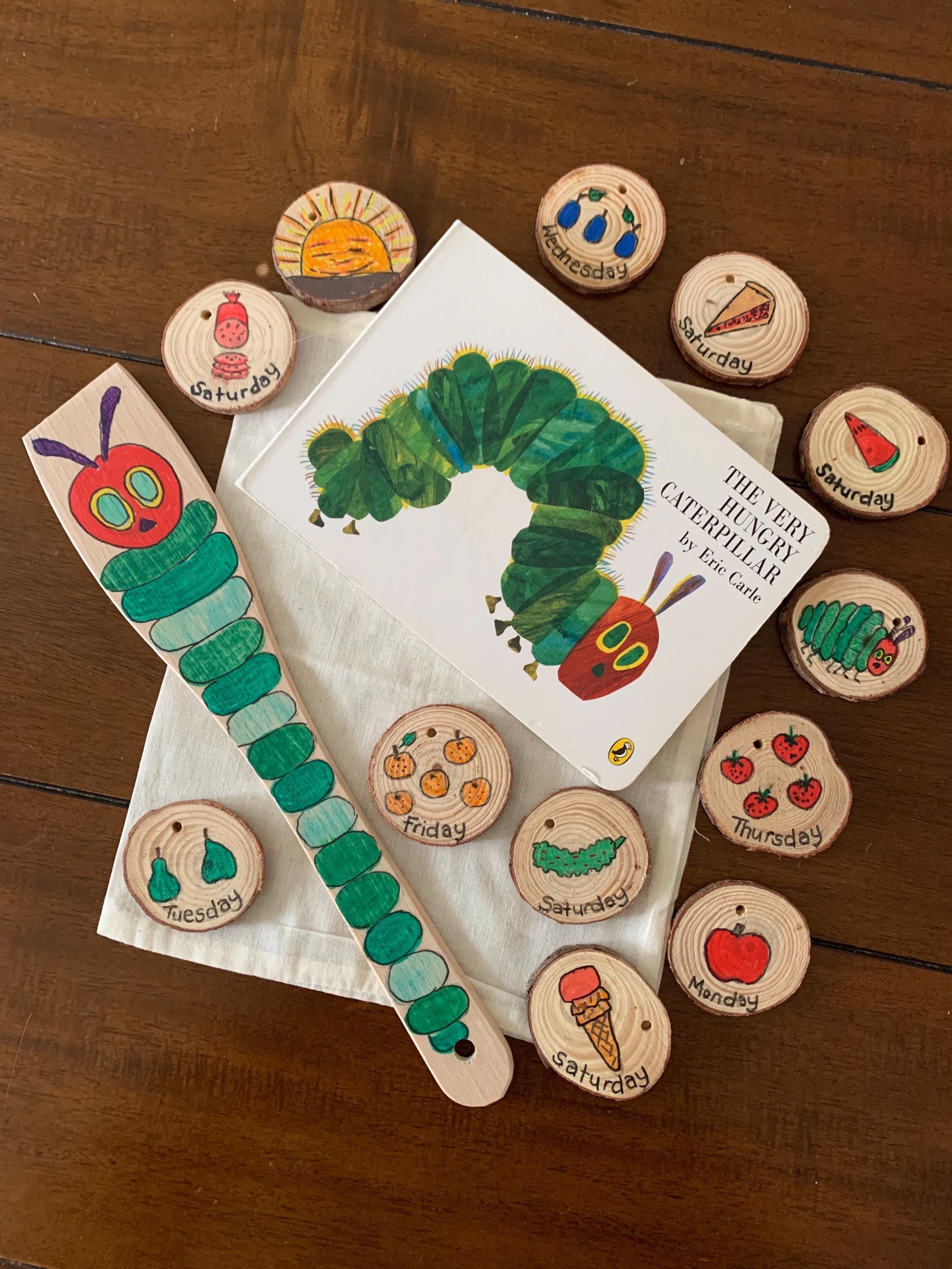 The Very Hungry Caterpillar Story Bag With Props - Etsy